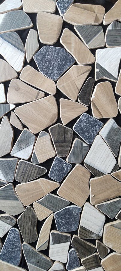 Broken Floor Tiles Design Photo Stock Image - Image of tiles, floor ...