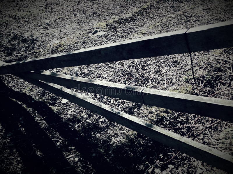 Broken Gate stock image. Image of fence, landscape, wood - 99370059