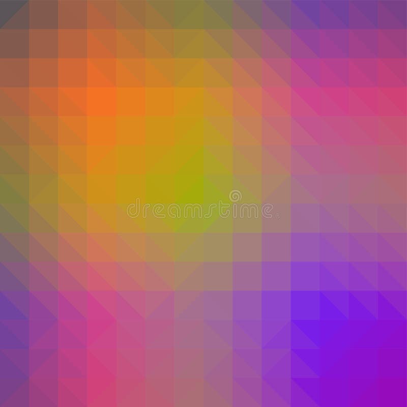 Broken Geometric Shapes. Polygon. Abstract Colored Texture of Geometric ...