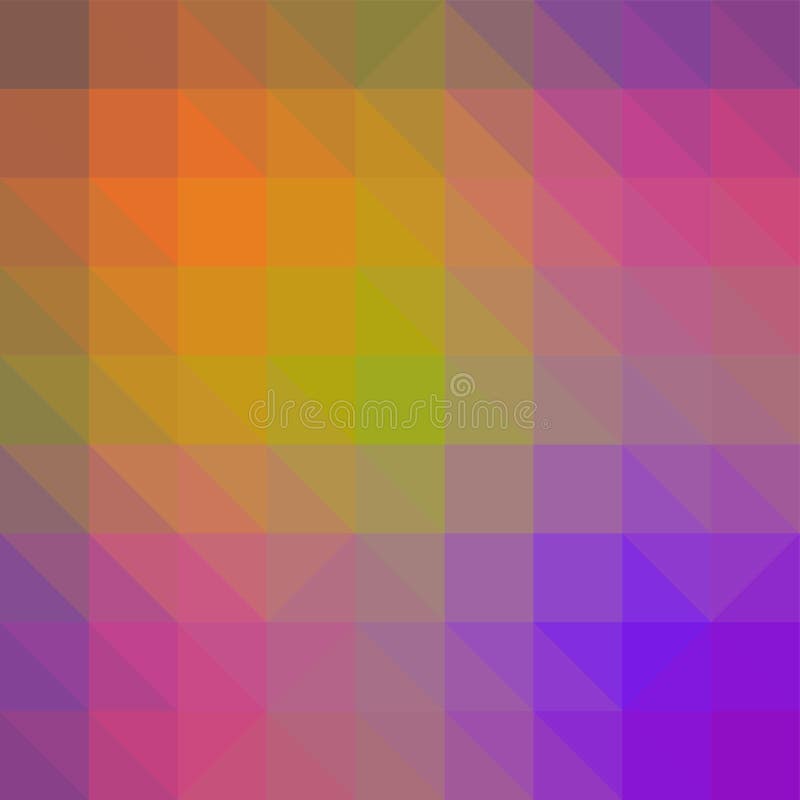 Broken Geometric Shapes. Polygon. Abstract Colored Texture of Geometric ...