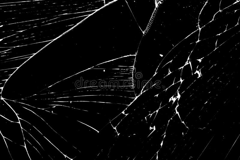 Broken Glass on a Black Background Stock Photo - Image of case, detail ...