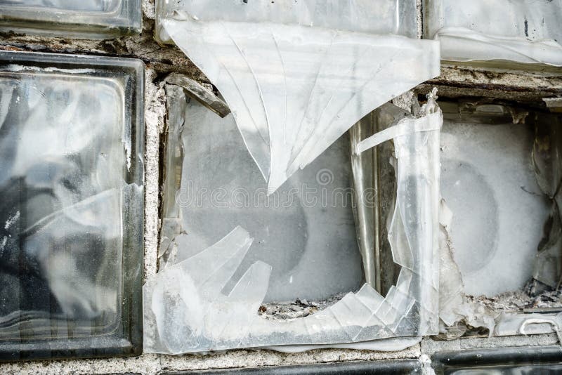 Broken glass box window stock image. Image of decay - 151759697