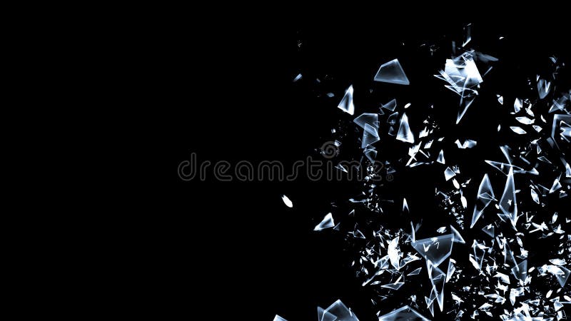 Broken glass stock illustration. Illustration of glass - 257779669