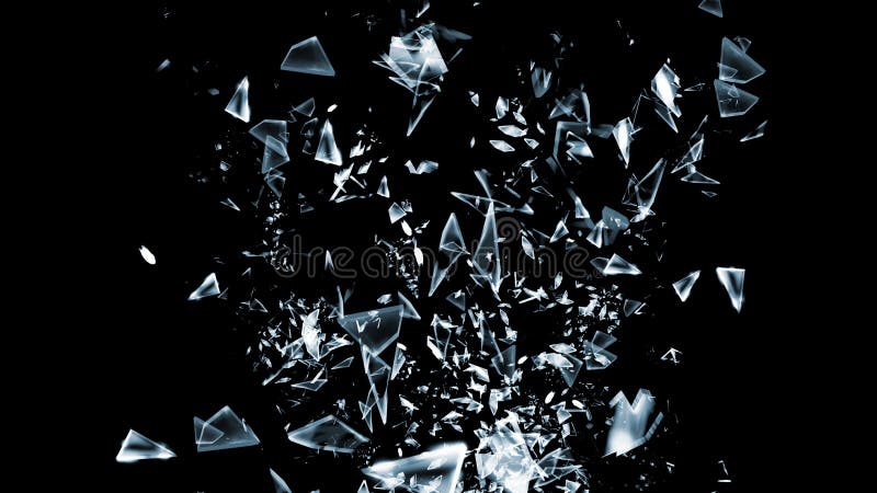 Broken glass stock illustration. Illustration of glass - 257779669