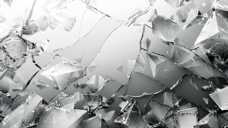 Broken glass close-up stock illustration. Illustration of black - 325382225