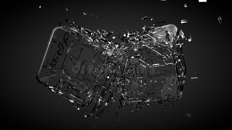 Broken Glass Cube Stock Illustrations – 530 Broken Glass Cube Stock ...