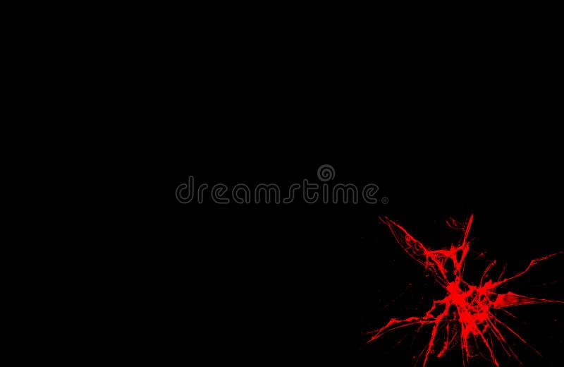 Broken Glass Effect. Sign from the Bullet Stock Illustration ...