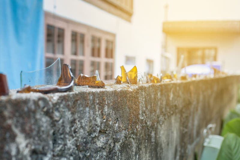 217 Fence Broken Glass Protection Stock Photos - Free & Royalty-Free ...