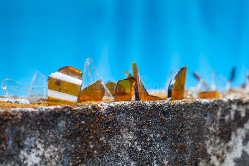 217 Fence Broken Glass Protection Stock Photos - Free & Royalty-Free ...