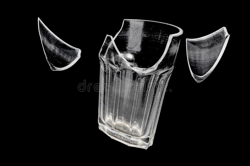 Broken Flying Glass Transparent Background Stock Photos - Free ...