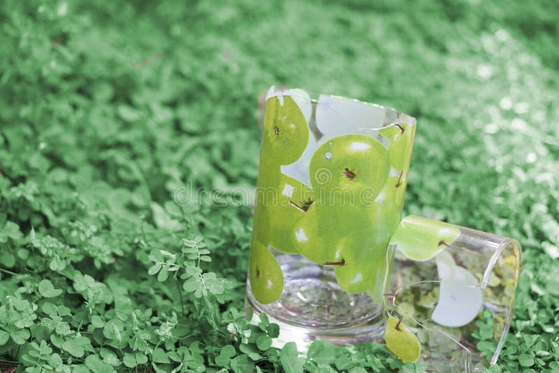 Broken glass stock photo. Image of glass, closeup, broken - 91113400