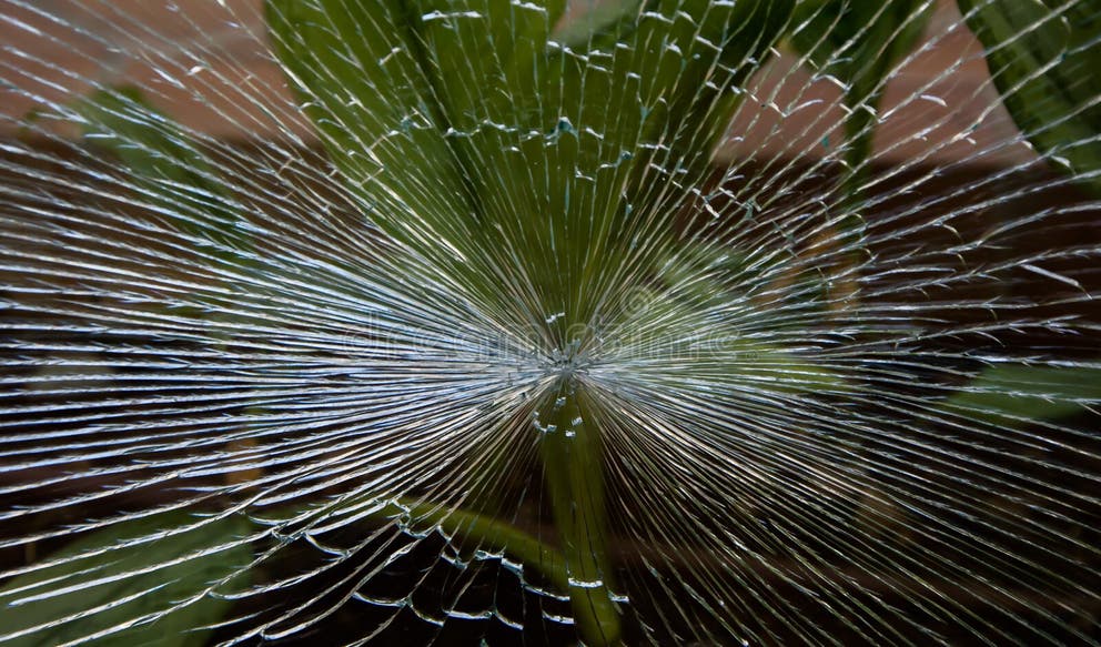Broken glass moon stock photo. Image of postcard, pieces - 137766604