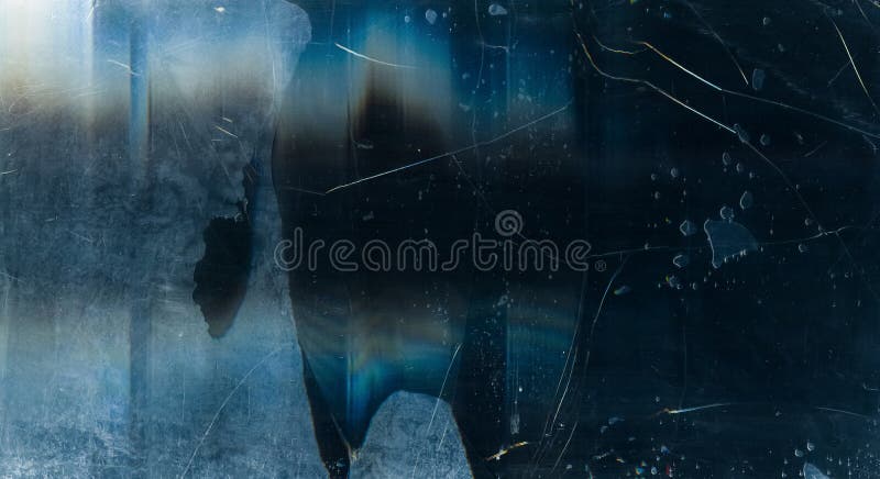 Broken Glass Overlay Damaged Screen Texture Dark Stock Illustration ...