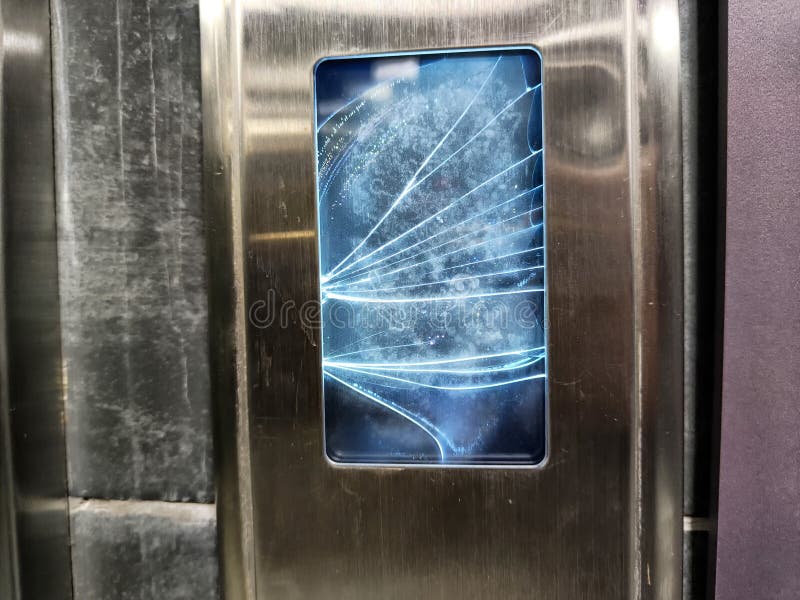 Shattered Glass Creates Intricate Patterns Natural Light Stock Photos ...