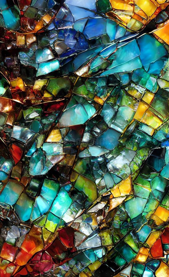 Broken Glass Shards - Beautiful Texture, Graphic Element - AI ...