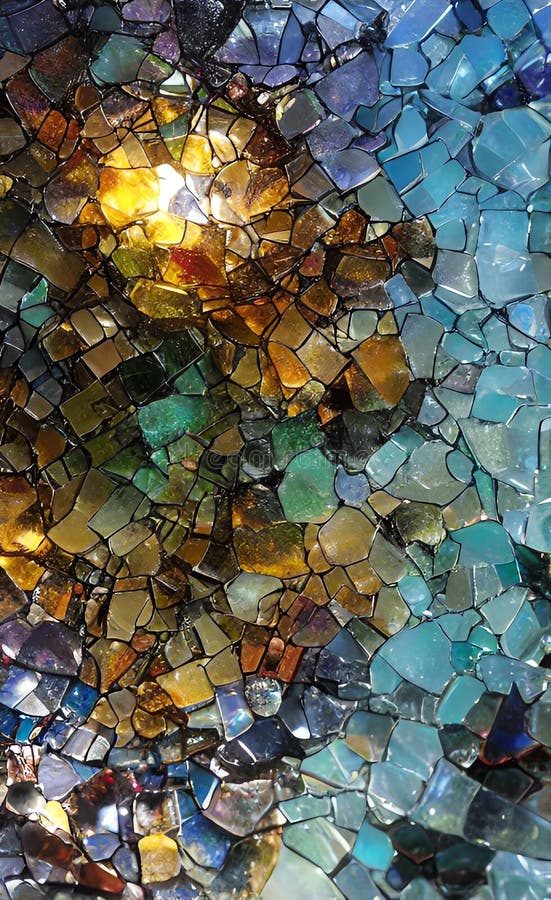 Broken Glass Shards - Beautiful Texture, Graphic Element - AI ...