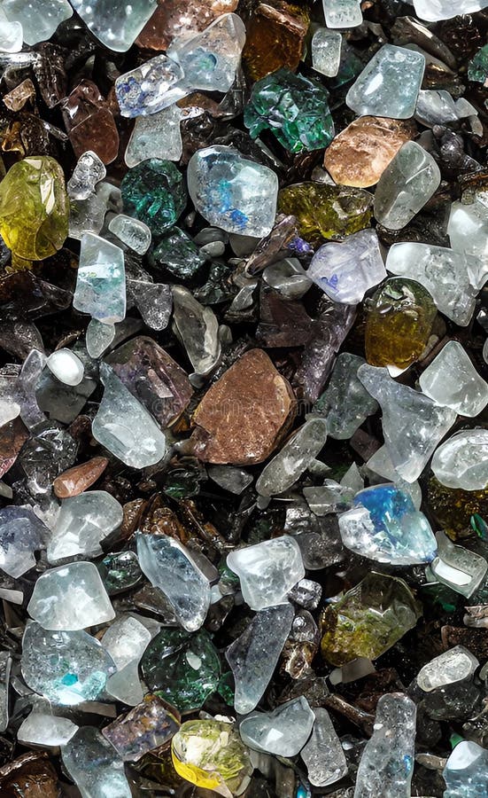 Broken Glass Shards - Beautiful Texture, Graphic Element - AI ...