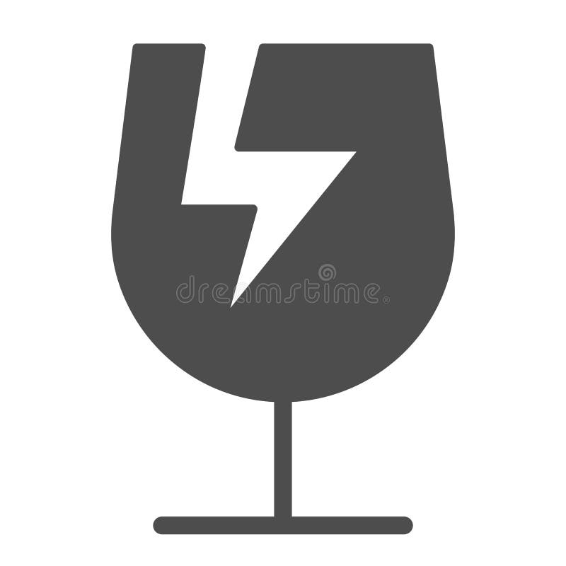 Breakable Glass Sign Stock Illustrations – 652 Breakable Glass Sign ...