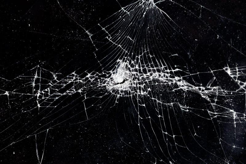 Broken Glass Texture. Abstract of Cracked Screen Smartphone from Shock ...