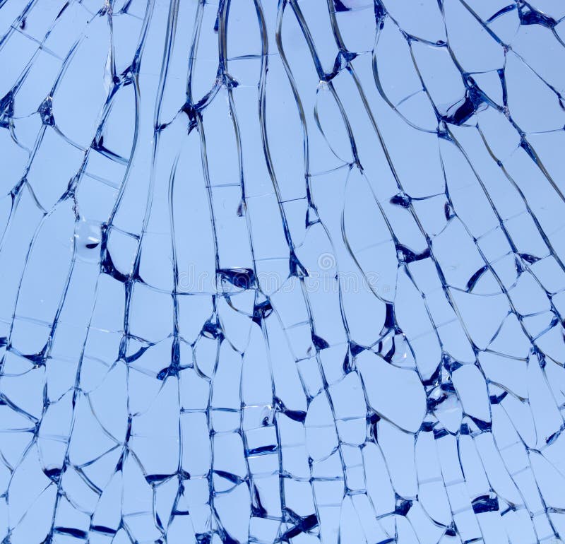 Broken Glass Texture Background Stock Image - Image of closeup, glass ...