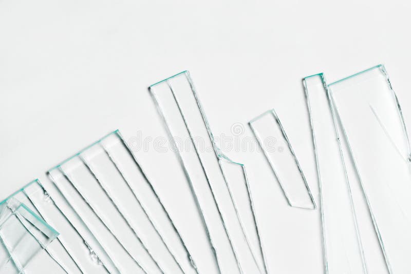 Broken Glass Texture and Pieces. Stock Image - Image of frame, smart ...