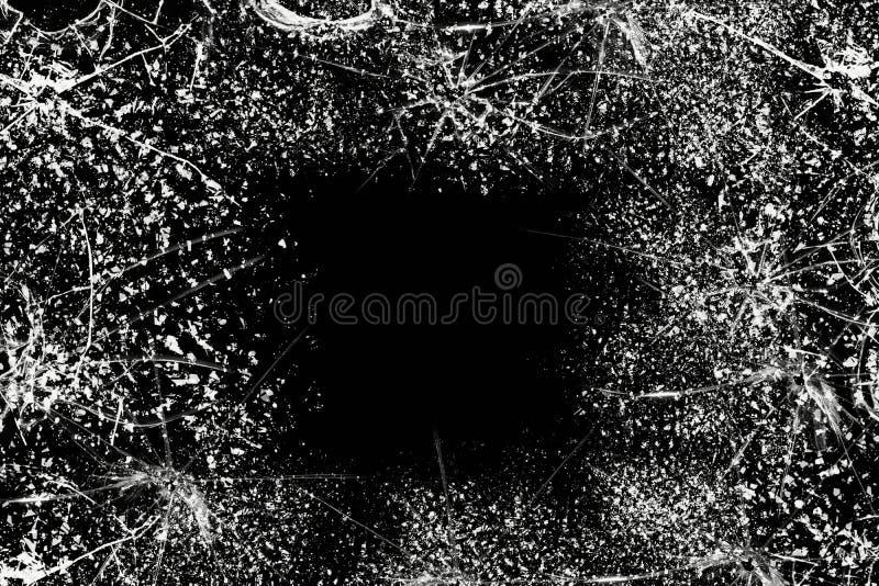 Broken Glass Texture. Realistic Cracked Glass Effect, Concept Element ...