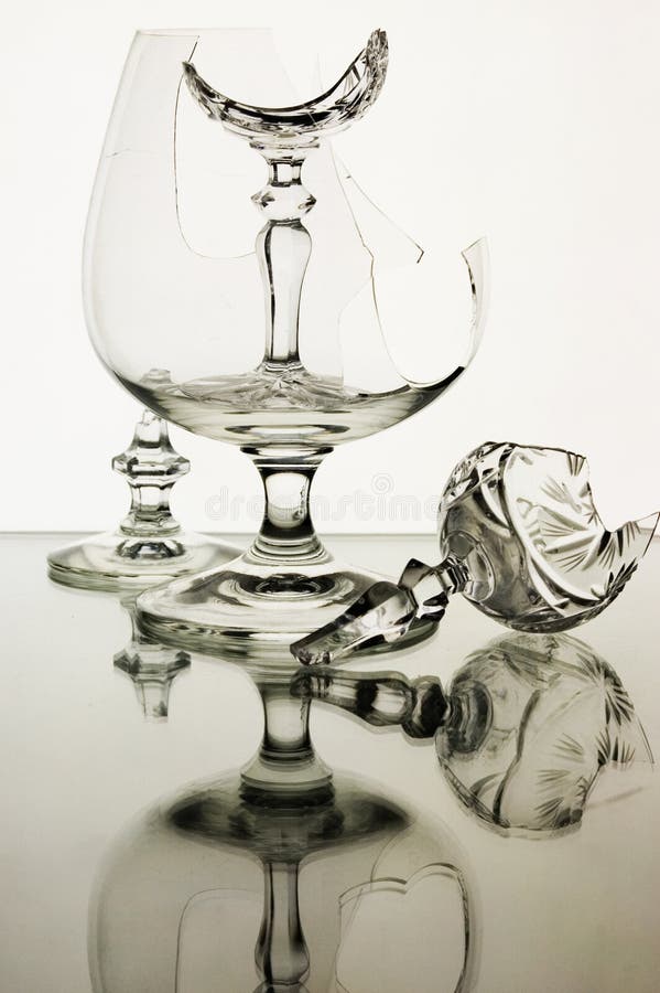 Broken glasses stock photo. Image of alcohol, background - 7569172