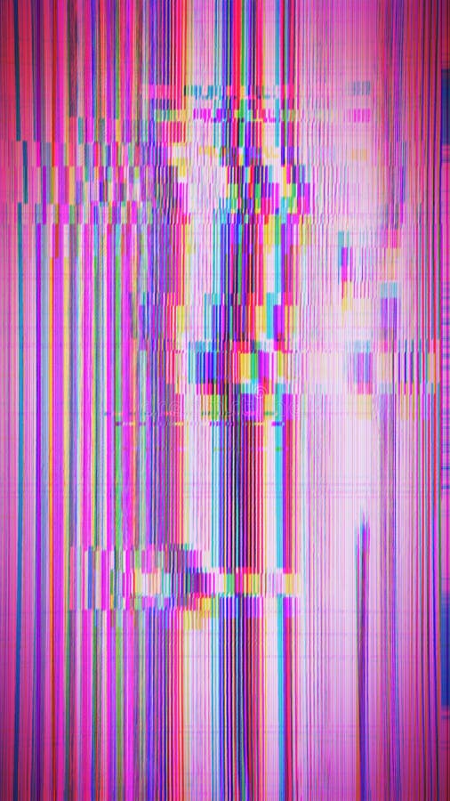 Broken glitch screen stock image. Image of frequency - 358735611