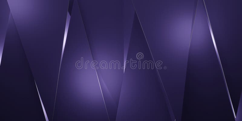 Broken Glowing Triangle Abstract Background 3d Illustration Stock ...