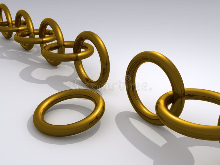 Broken Gold Chain Stock Illustrations – 404 Broken Gold Chain Stock ...