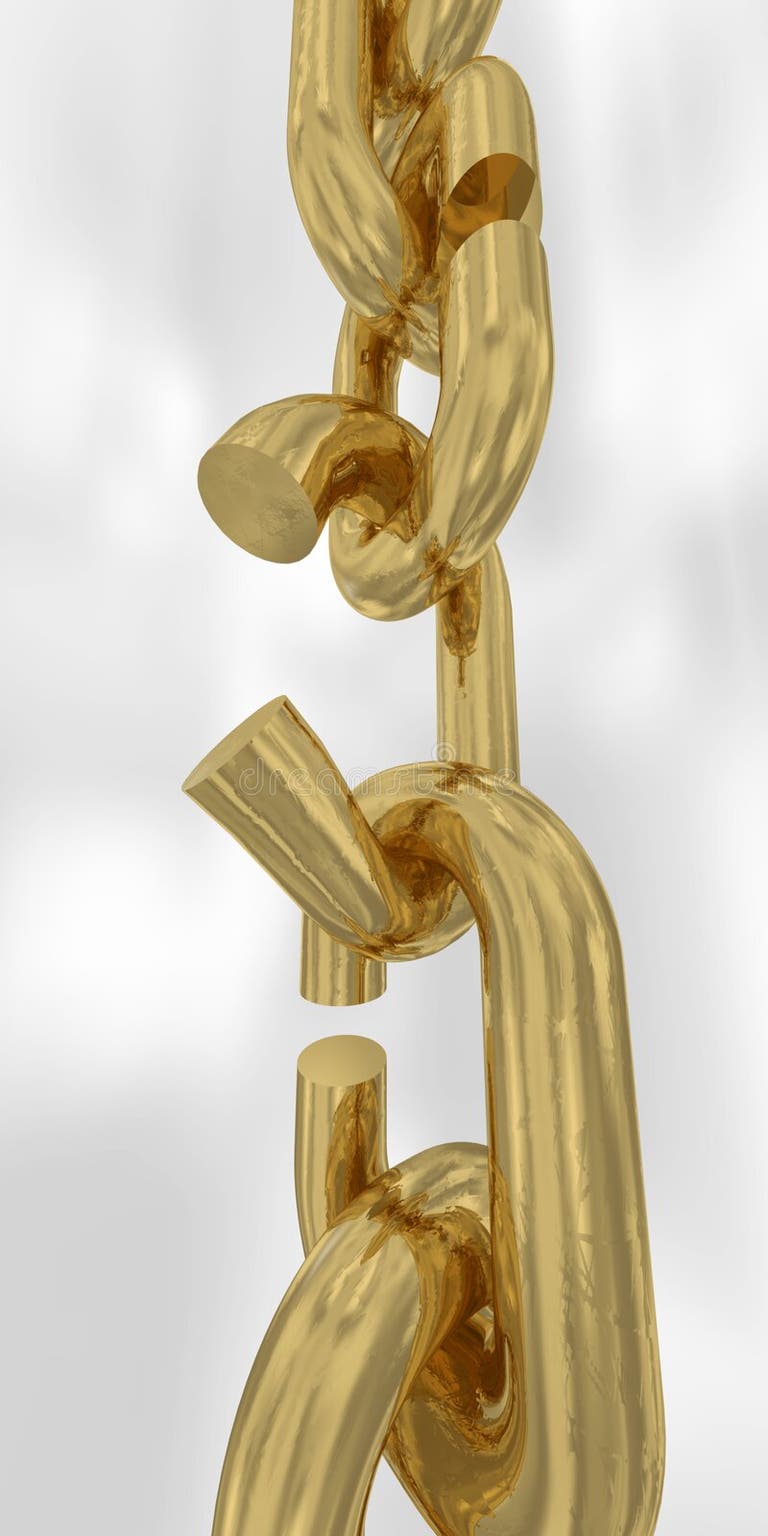 3d Golden Broken Chain Stock Photos - Free & Royalty-Free Stock Photos ...