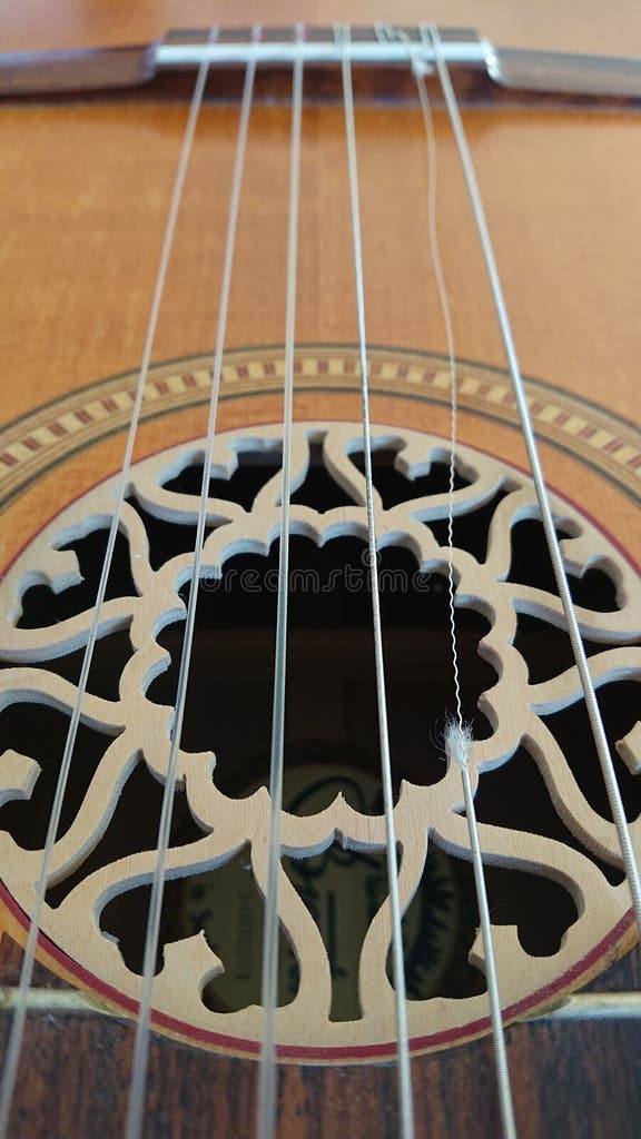 Broken guitar string stock photo. Image of play, music - 143726942