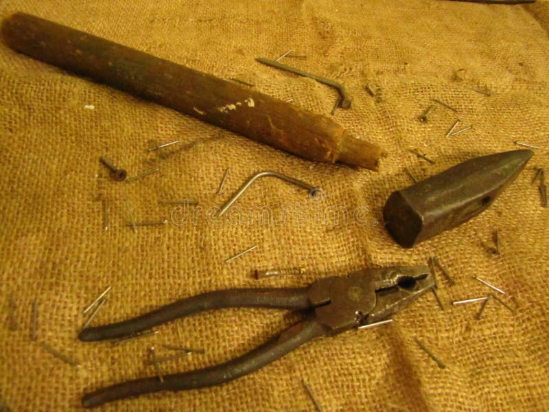 Broken tools stock image. Image of strength, copper, hard - 28388113