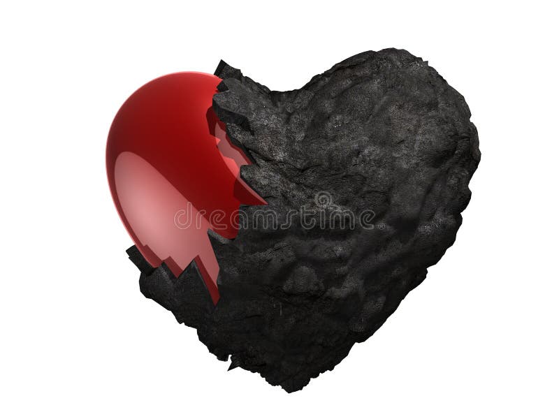 Broken heart stock illustration. Illustration of holiday - 18582829