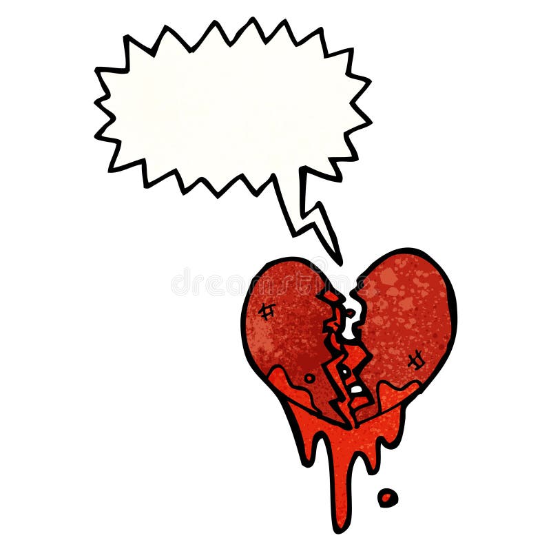 Broken Heart Cartoon Stock Illustrations – 6,310 Broken Heart Cartoon ...