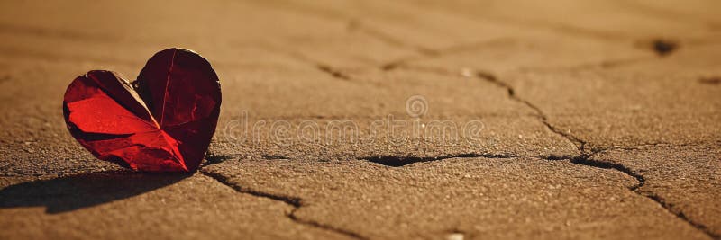 Broken Heart, the Concept of Divorce and Separation Stock Image - Image ...