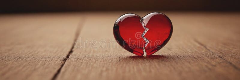 Broken Heart, the Concept of Divorce and Separation Stock Photo - Image ...