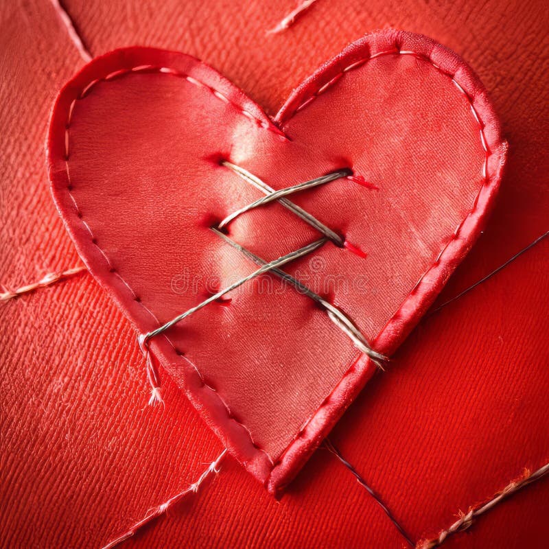 Broken Heart: Recovery from Unrequited Love Stock Illustration ...