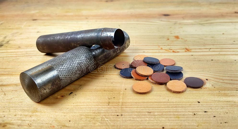 Broken hole punch stock photo. Image of metal, leatherworking - 231949076