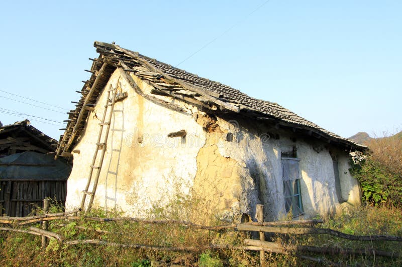 Broken Homes in Rural Areas Stock Photo - Image of buildings, nostalgia ...