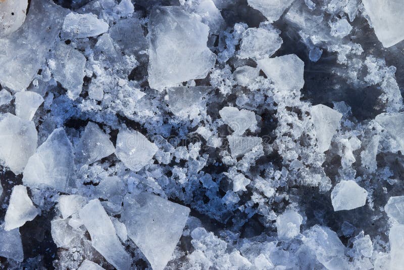 Broken Ice Abstract Background, Texture Stock Photo - Image of broken ...