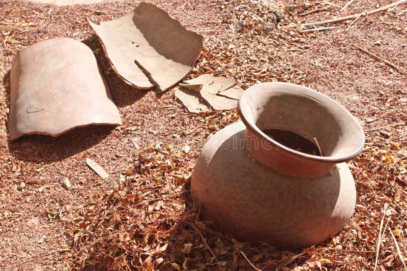 Broken Clay Jug