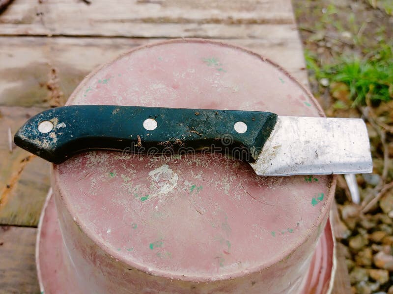 A Cup Broken in Two in the Kitchen on the Floor Stock Image - Image of ...