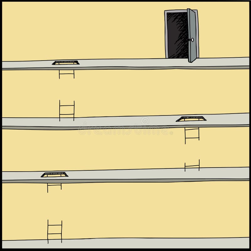 Broken Ladders Stock Illustrations – 12 Broken Ladders Stock ...