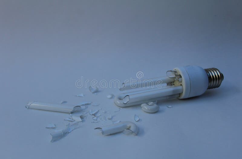 Broken lamp stock photo. Image of glass, white, burned - 95076666