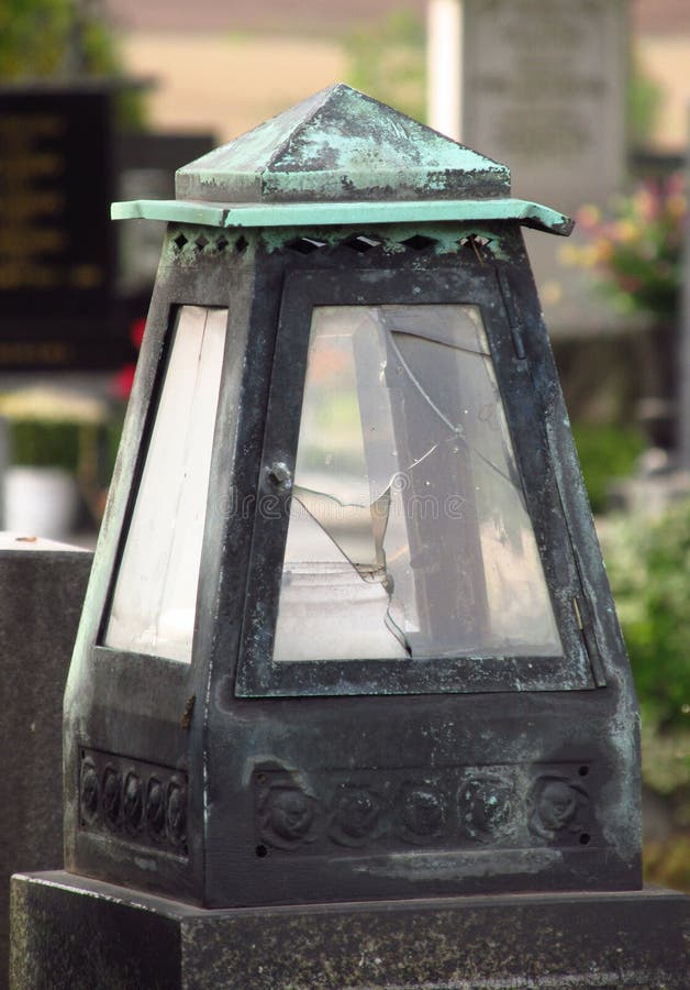 Broken lantern stock photo. Image of lost, lantern, loss - 58903578