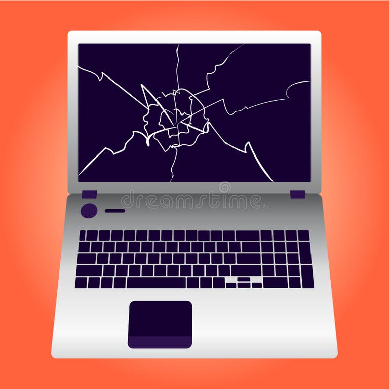 Broken Laptop Stock Illustrations – 6,052 Broken Laptop Stock ...