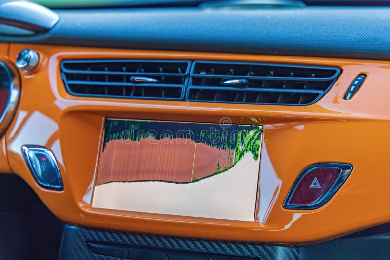 Broken Display Car stock image. Image of equipment, cracks - 240953431