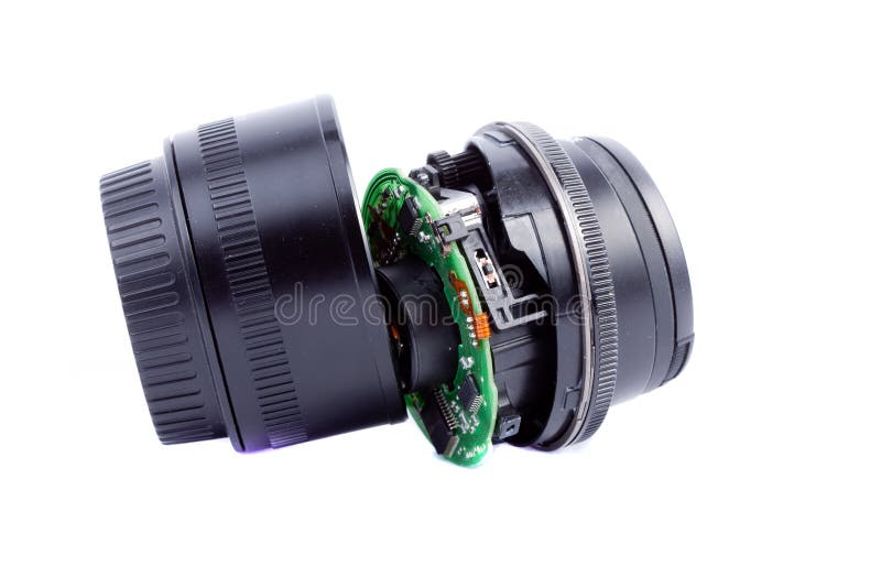 Broken Lens stock photo. Image of damage, instrument - 14446644