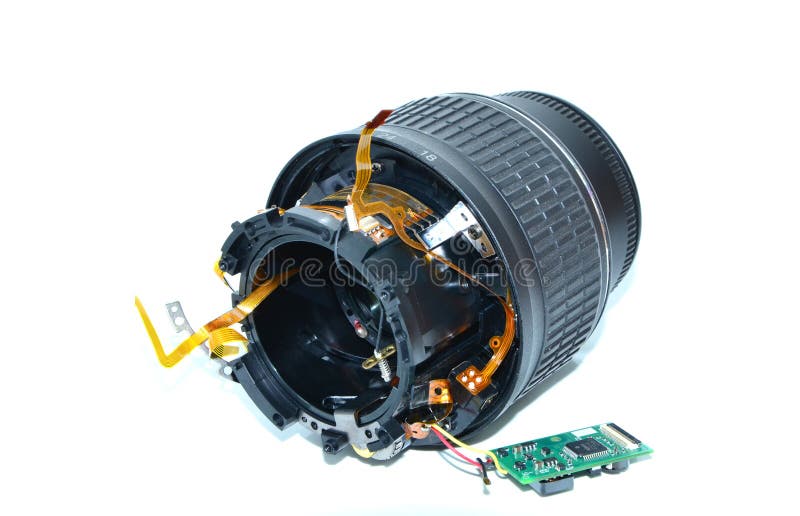 Broken Lens stock photo. Image of damage, instrument - 14446644